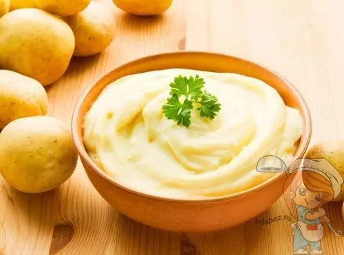 Interesantas receptes kartupeļu biezenim bez piena. Kā pagatavot kartupeļu biezeni garnīram - vienkāršas un gardas receptes ar fotogrāfijām Kā pagatavot garšīgu kartupeļu biezeni bez piena 2650_8