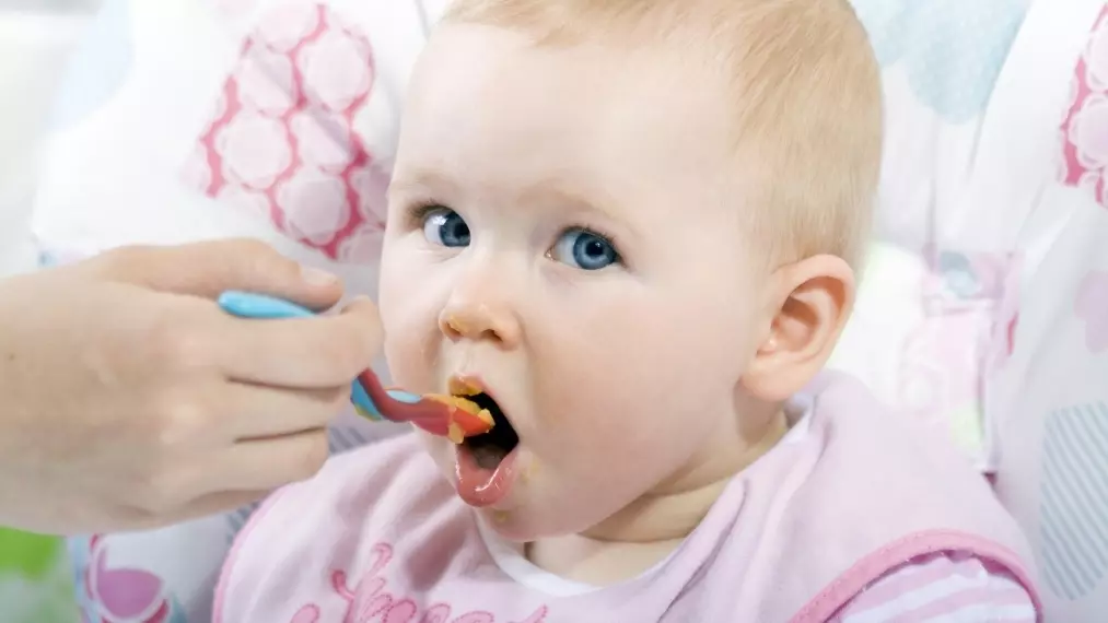 Kuinka paljon korviketta lapsi syö 6 kuukauden iässä. Täydentävien elintarvikkeiden käyttöönotto kaikkien sääntöjen mukaisesti. Kuinka kauan vauvan tulisi syödä: Seitsemän kuukautta